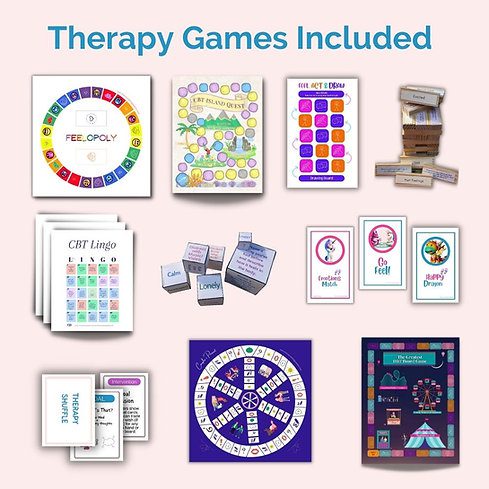 Anxiety and PTSD CBT Worksheet Bundle Download | Mental Health ...